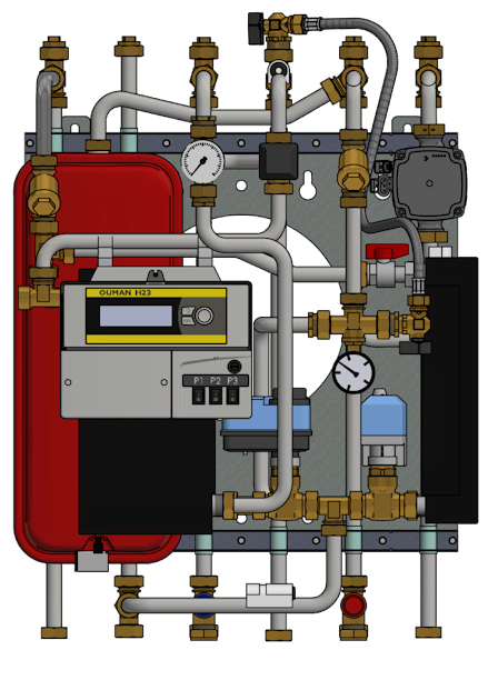 CETETHERM HEAT INTERFACE UNIT CETETHERM MINI ECO FINE-4-GE7 | District Heating Units | Onninen